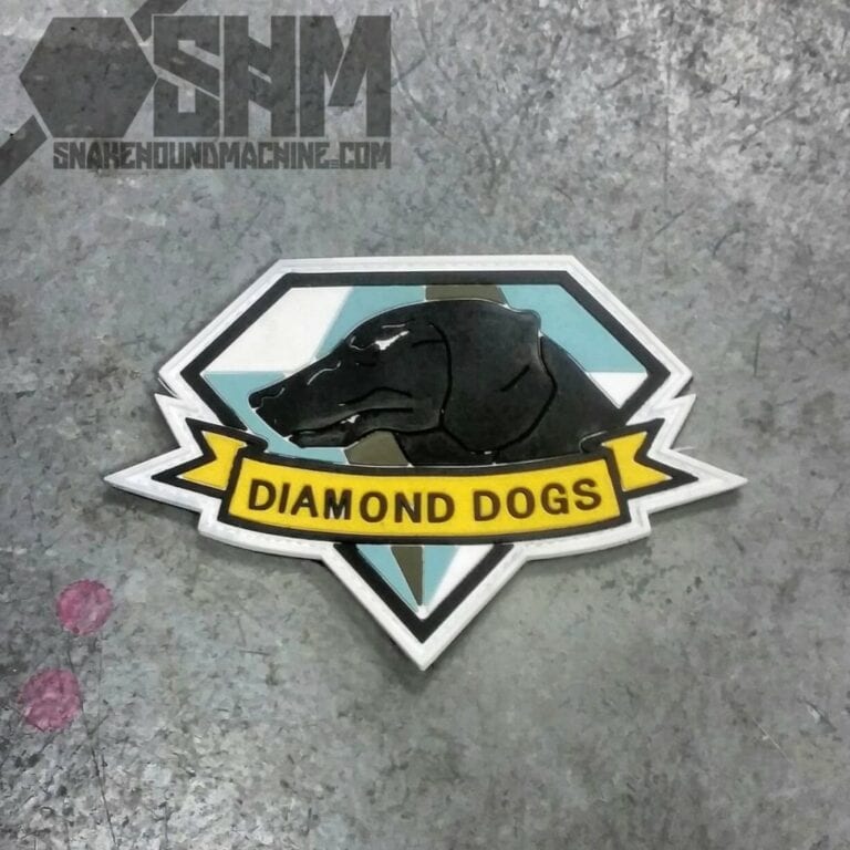 MGSV Diamond Dogs Patch - Snake Hound Machine